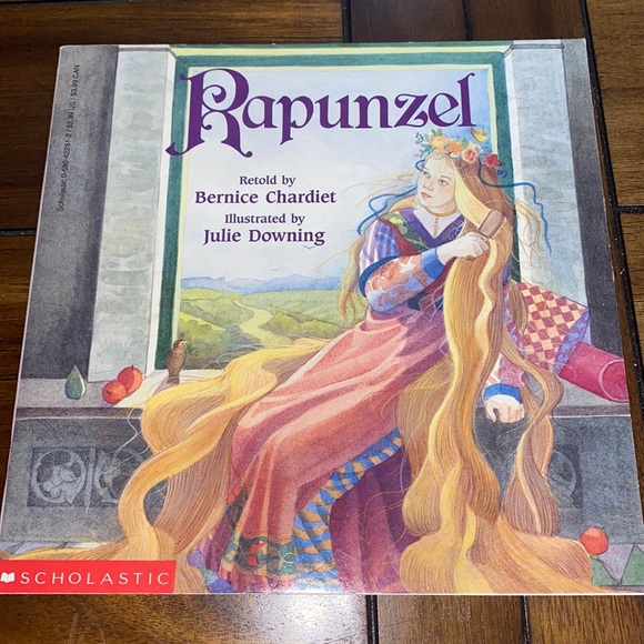 Scholastic | Other | Vintage Rapunzel Hardcover Book | Poshmark